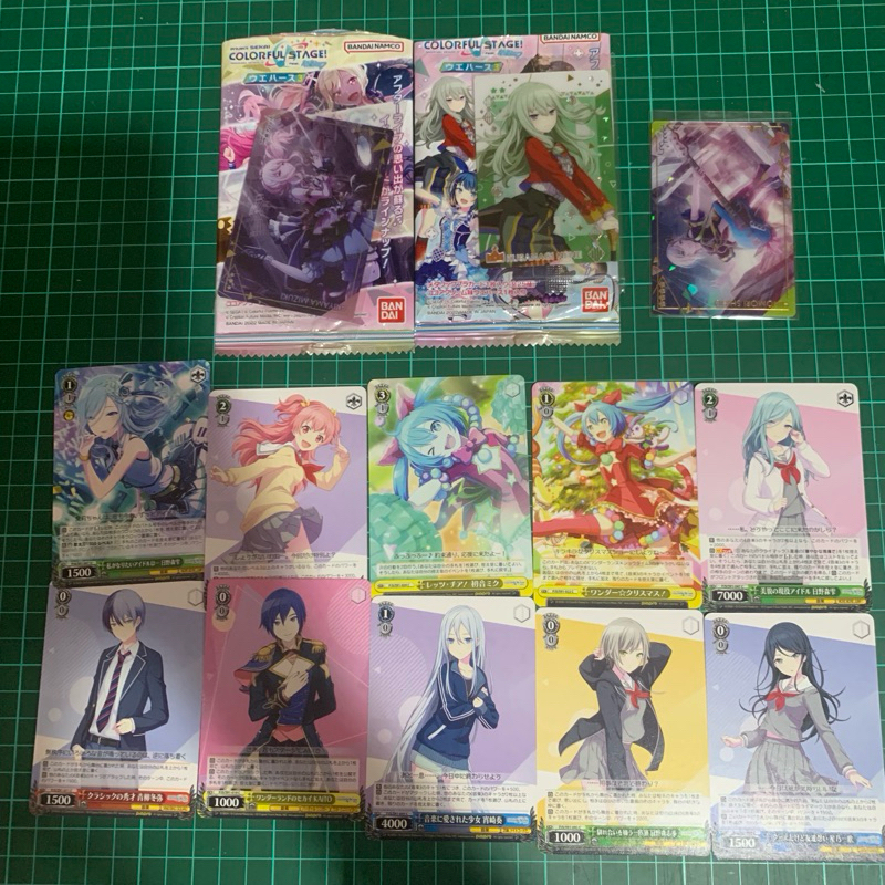 Jual project sekai pjsk weiss schwarz wafer cards official merch mizuki ...