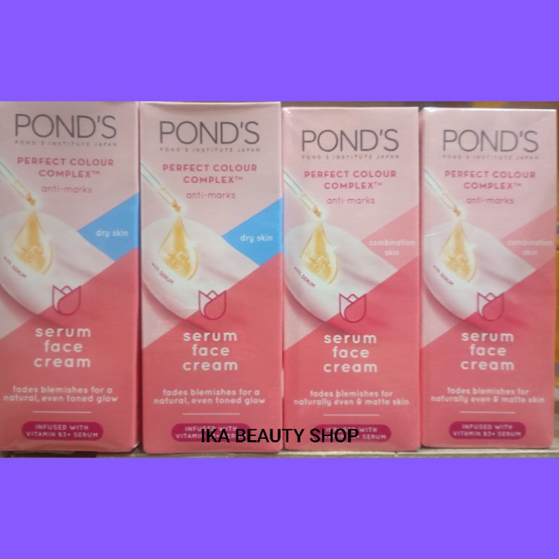Jual Pond's Perfect Colour Complex Serum Face Cream 40ml | Shopee Indonesia