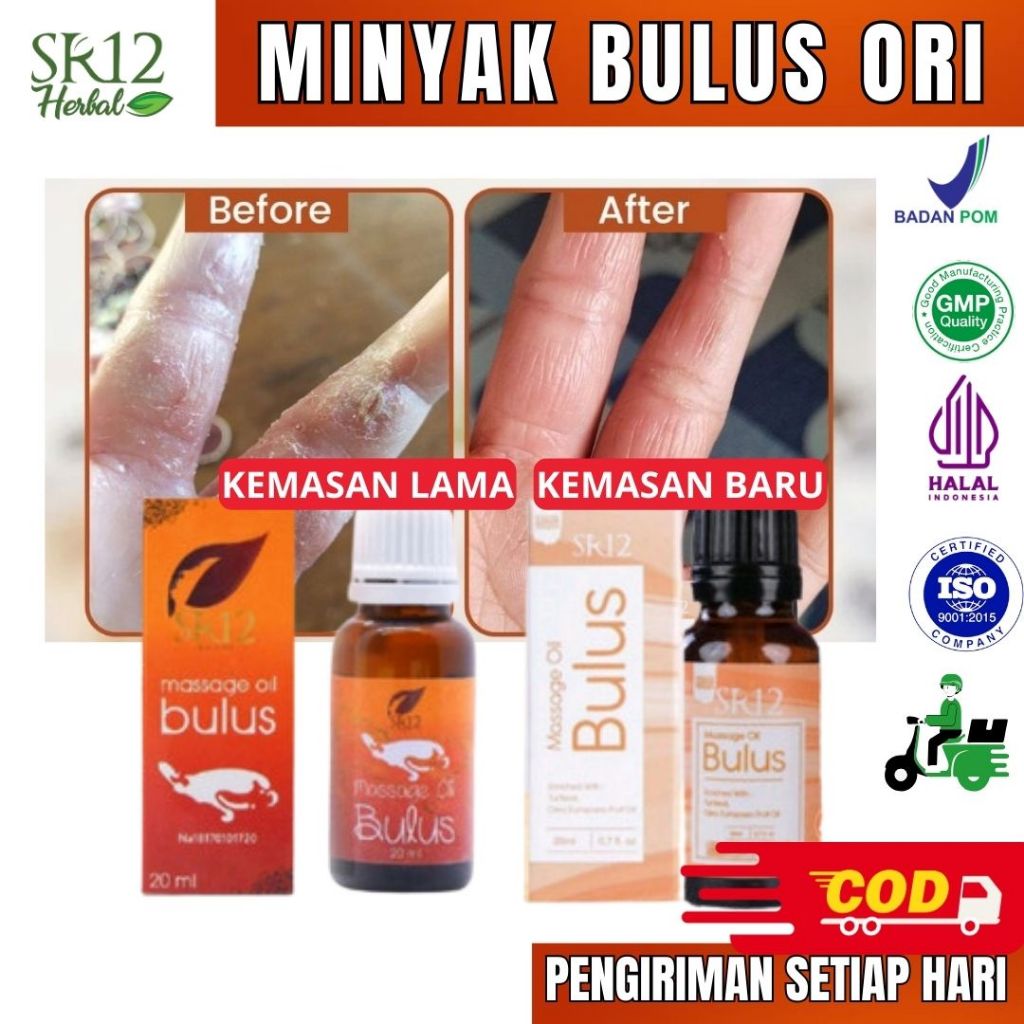 Jual SR12 Minyak Bulus Oil Asli Penghilang Stretch Mark Pencerah Kulit dan Selulit BPOM / Minyak ...