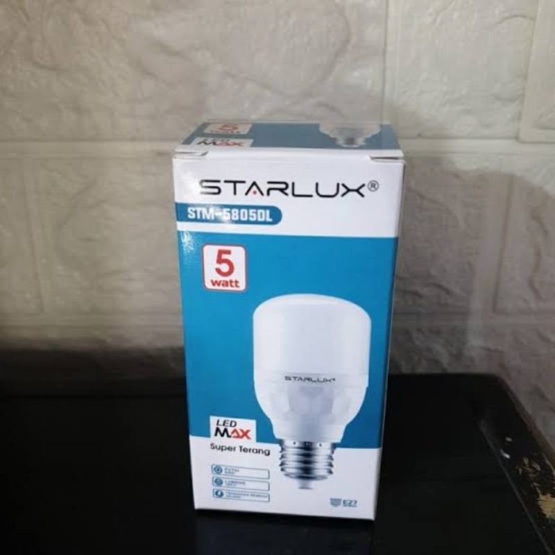 Jual LAMPU LED 5 WAT STARLUX SUPER TERANG | Shopee Indonesia