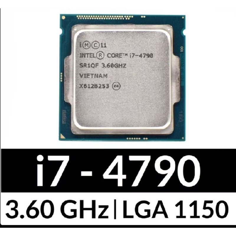 Jual Processor Intel Core i7 4790 socket 1150 Gen 4 | Shopee Indonesia