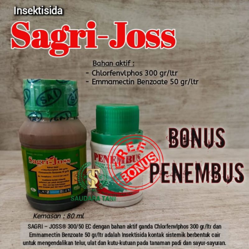 Jual SAGRI-joss 237sc insektisida 100ml | Shopee Indonesia