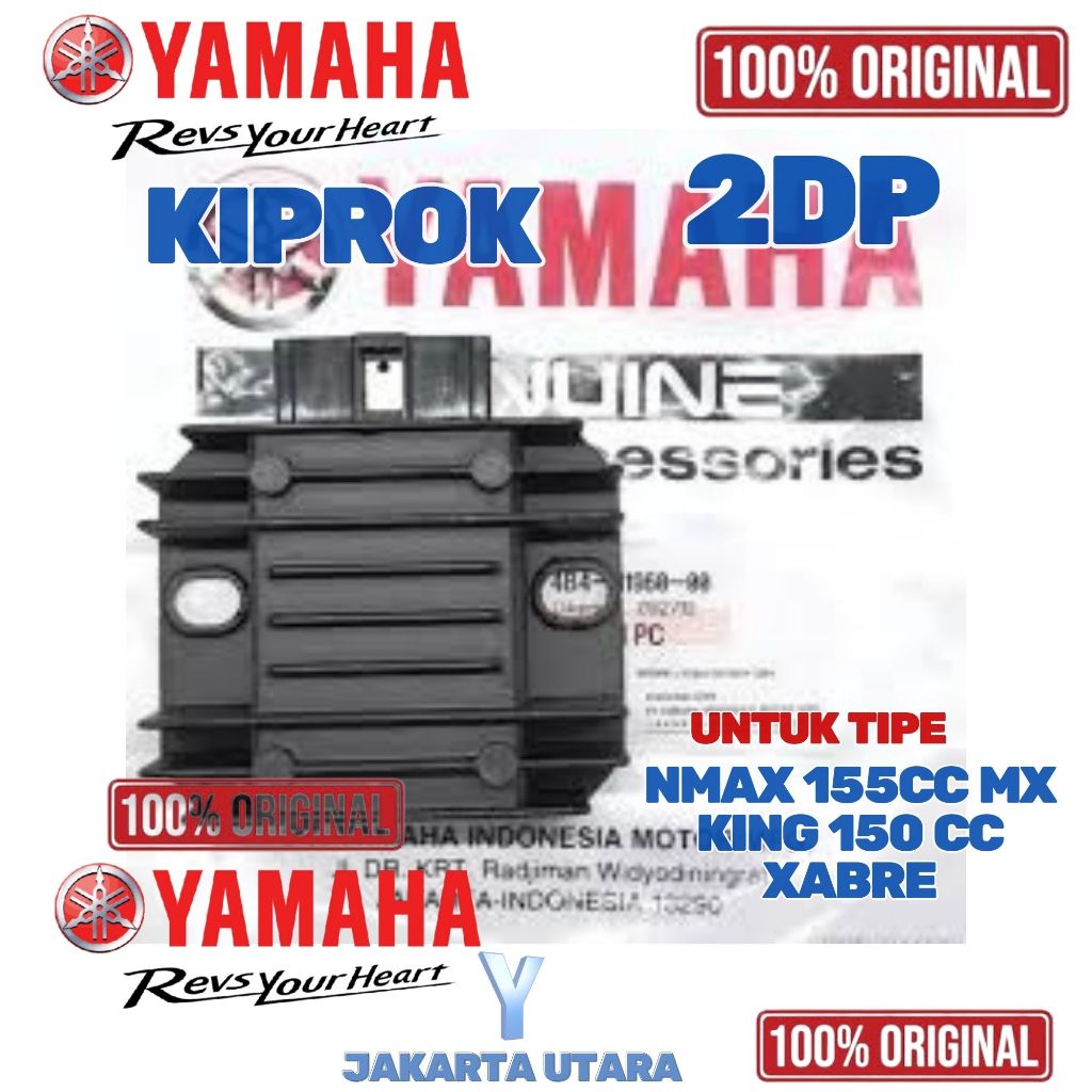 Jual KIPROK REGULATOR ORIGINAL 2DP NMAX N-MAX 155, MX KING 150, XABRE ...