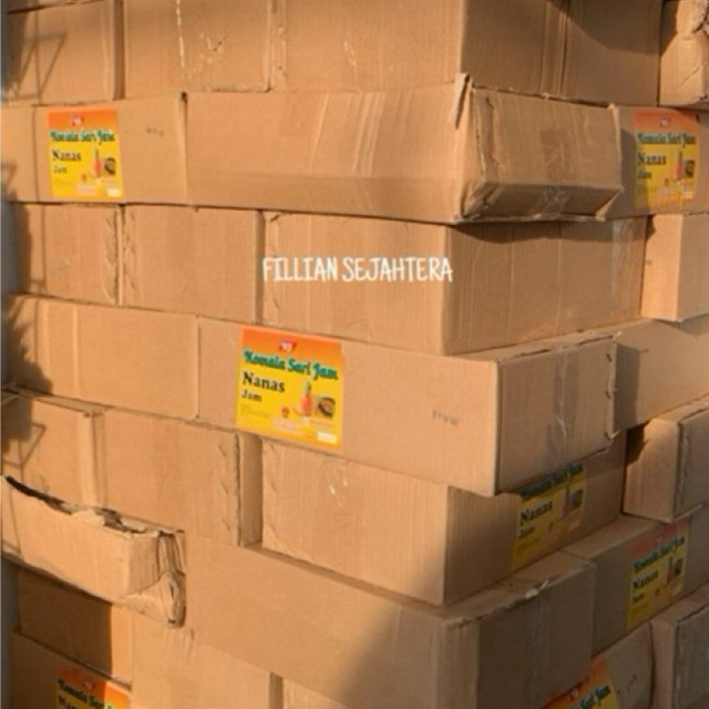 Jual Selai Nanas Serat Isian Roti Komala Sari 10 KG (1 Dus) | Shopee ...