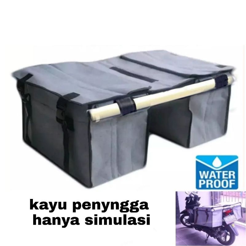 Jual Tas Obrok Motor-Tas Bronjong motor-tas Belanja Sayur-Tas Belakang ...