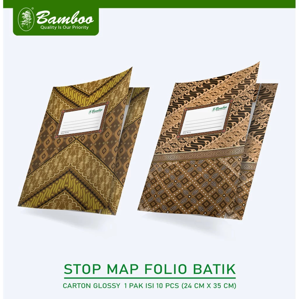 Jual Stop Map Batik Bamboo / Map Karton Batik Elegan | Shopee Indonesia