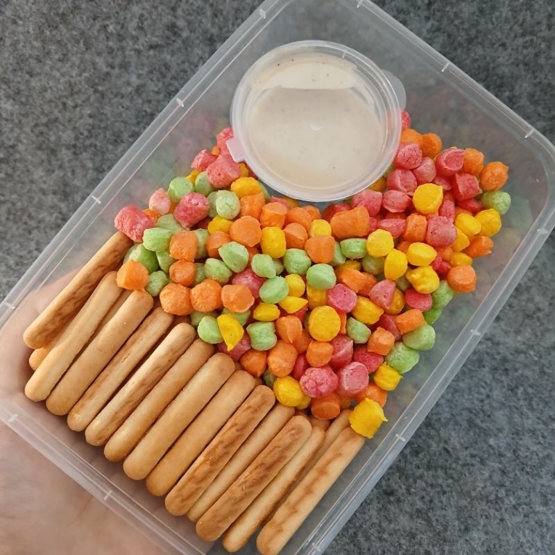 Jual Camilan Enak renyah Nyam Nyam mix stik box | Shopee Indonesia