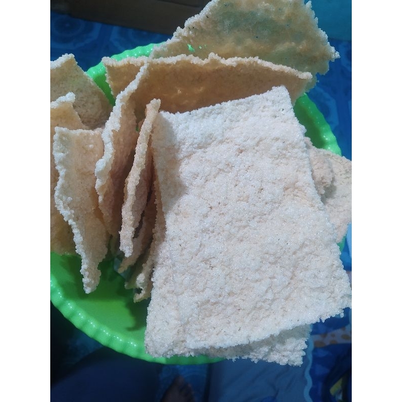 Jual OLEH OLEH KHAS MADIUN Kerupuk Puli mentah/ Kerupuk Nasi / Lempeng ...