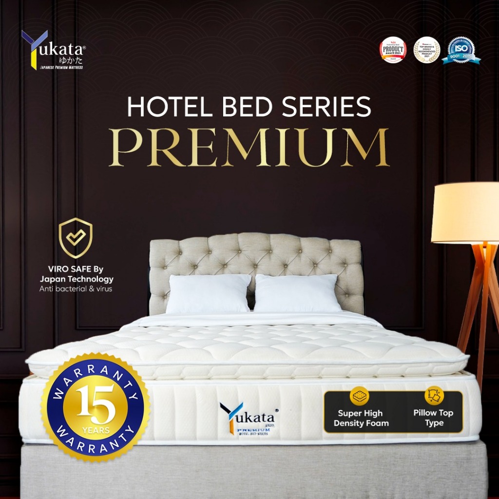 Jual YUKATA SPRING BED HOTEL PREMIUM SERIES 200 180 160 120 100 KING ...