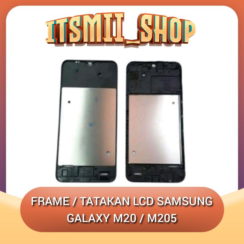 Jual FRAME BEZZEL TULANG TENGAH DUDUKAN LCD SAMSUNG GALAXY M20 M205 ...