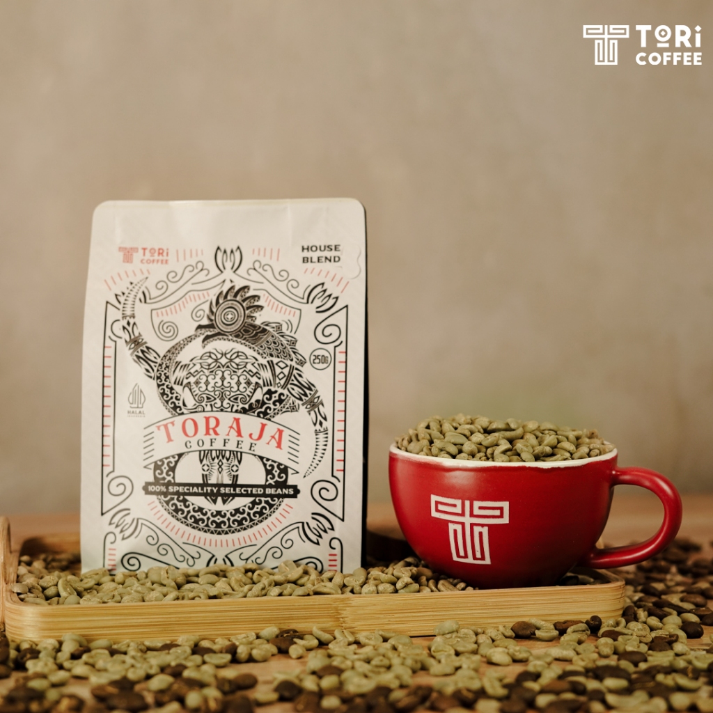 Jual Kopi Toraja Arabica Robusta (House Blend Series) 250g | Shopee ...