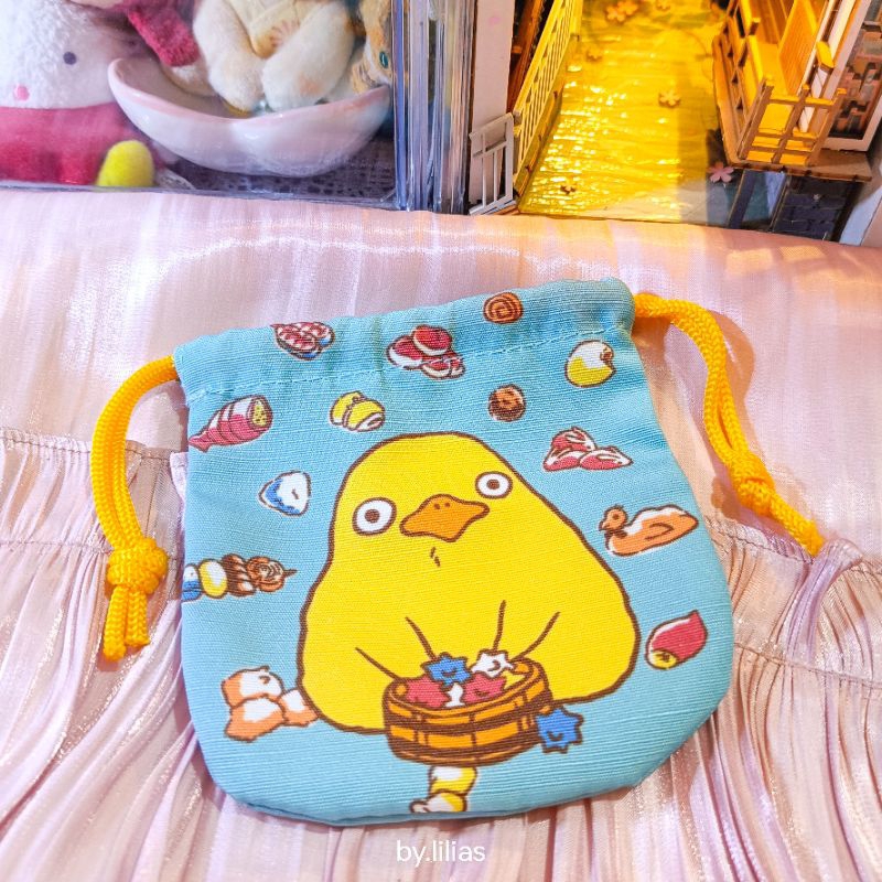 Jual RARE Otori-sama Drawstring Bag Mini Pouch Spirited Away 20th Studio Ghibli Limited Edition ...