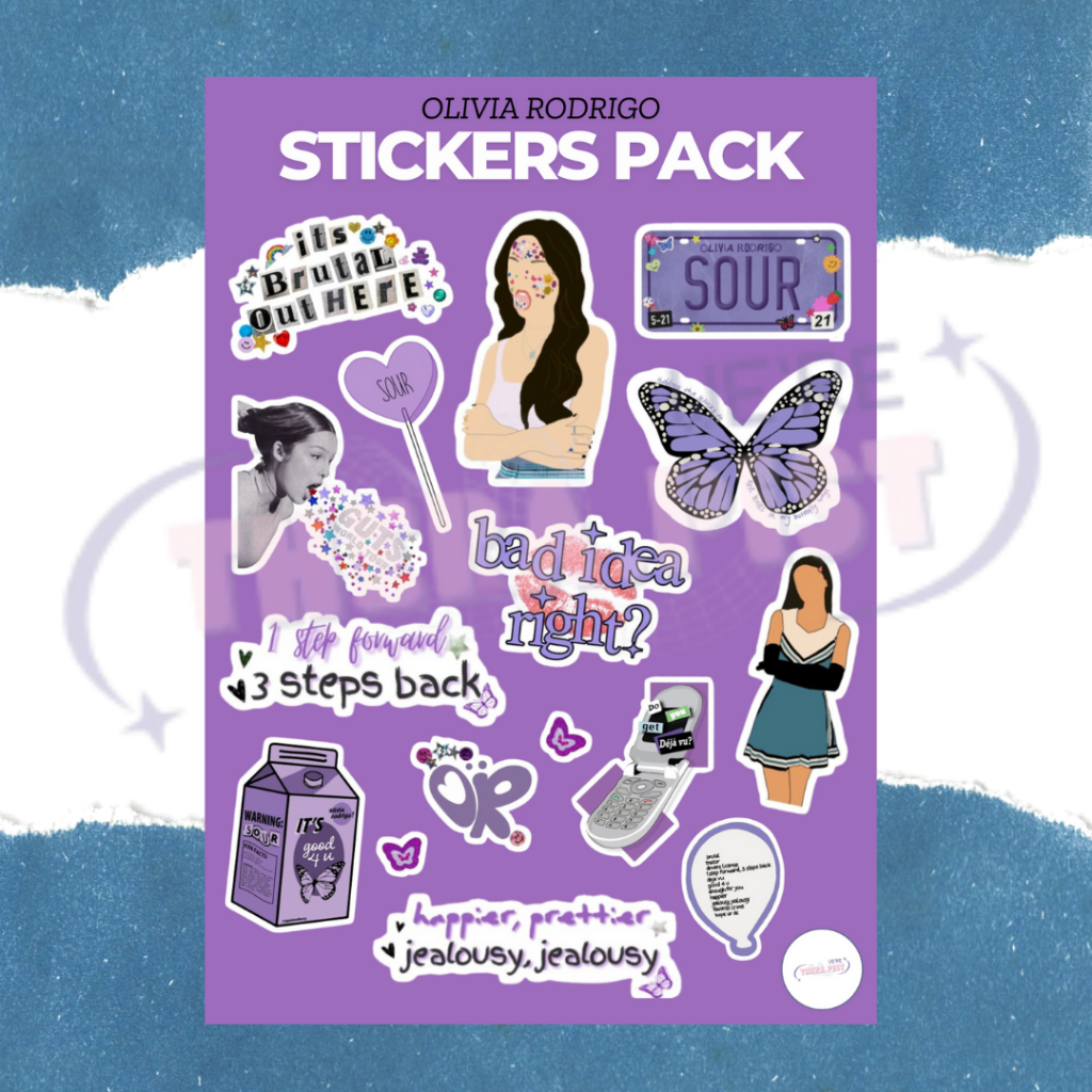 Jual OLIVIA RODRIGO STICKERS PACK | Shopee Indonesia