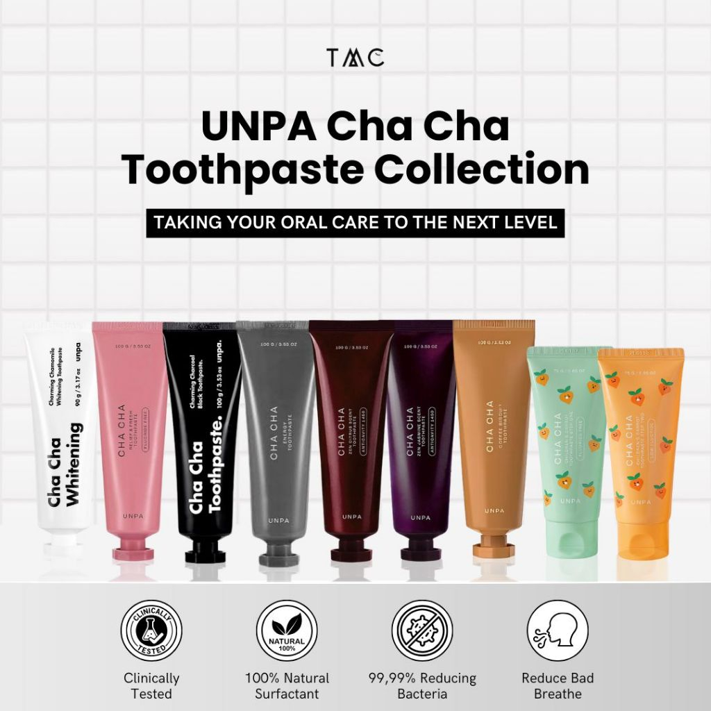 Jual Unpa Cha-Cha Toothpaste Collection | Shopee Indonesia