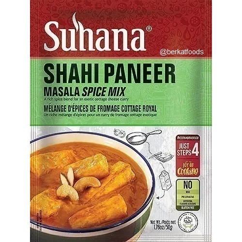 Jual Shahi Paneer Masala Spice Mix Suhana / Bumbu Masak Instan Cottage ...