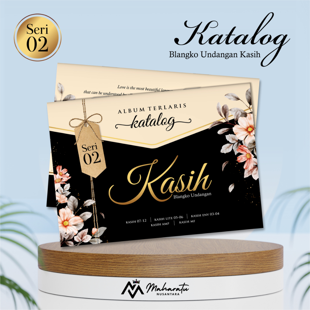 Jual KATALOG UNDANGAN BLANGKO MURAH - BLANGKO UNDANGAN KASIH SERI 2 ...