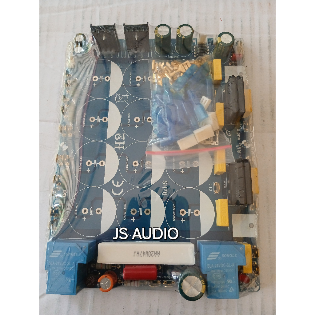 Jual Kit psu class H 12 Elco Dobel CT double layer+Softstart+psu ...