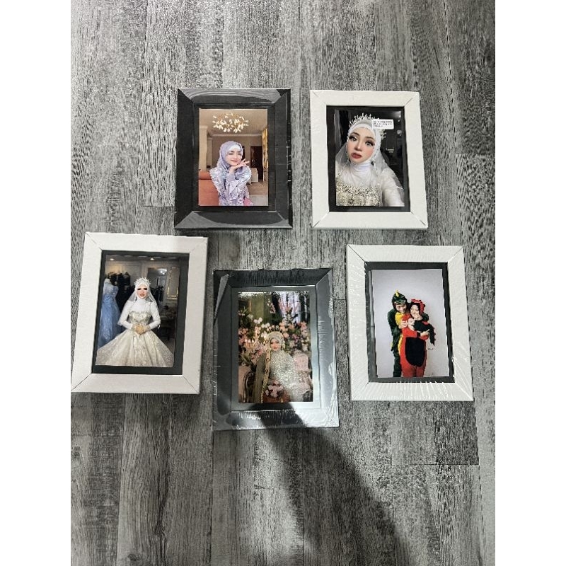 Jual Paket 5 pcs cetak foto 4r plus bingkai ukuran 17x20cm | Shopee ...