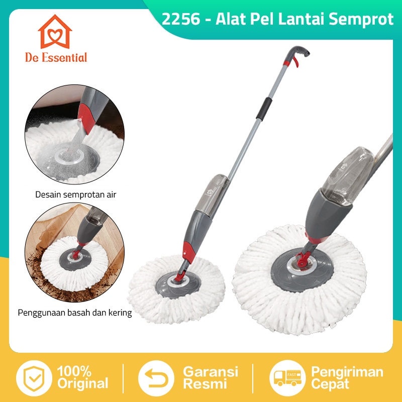 Jual De Essential Alat Pel Lantai Semprotan Otomatis 2256 - Spray Mop ...