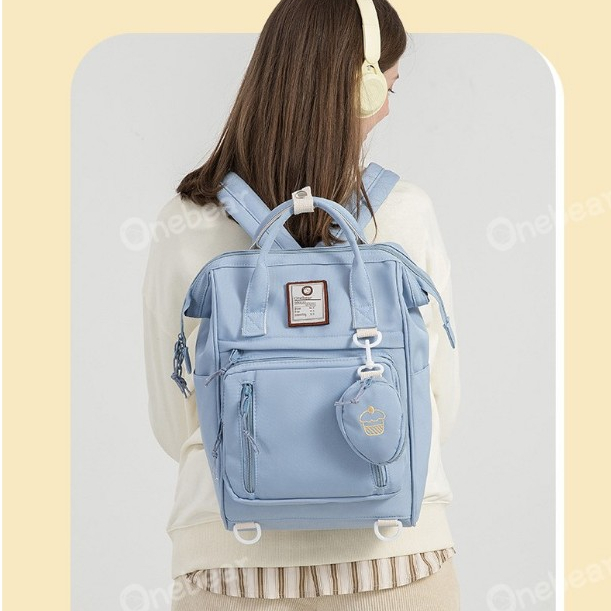 Jual ready tas ransel sekolah sma tas anti air waterproof wanita tas ...