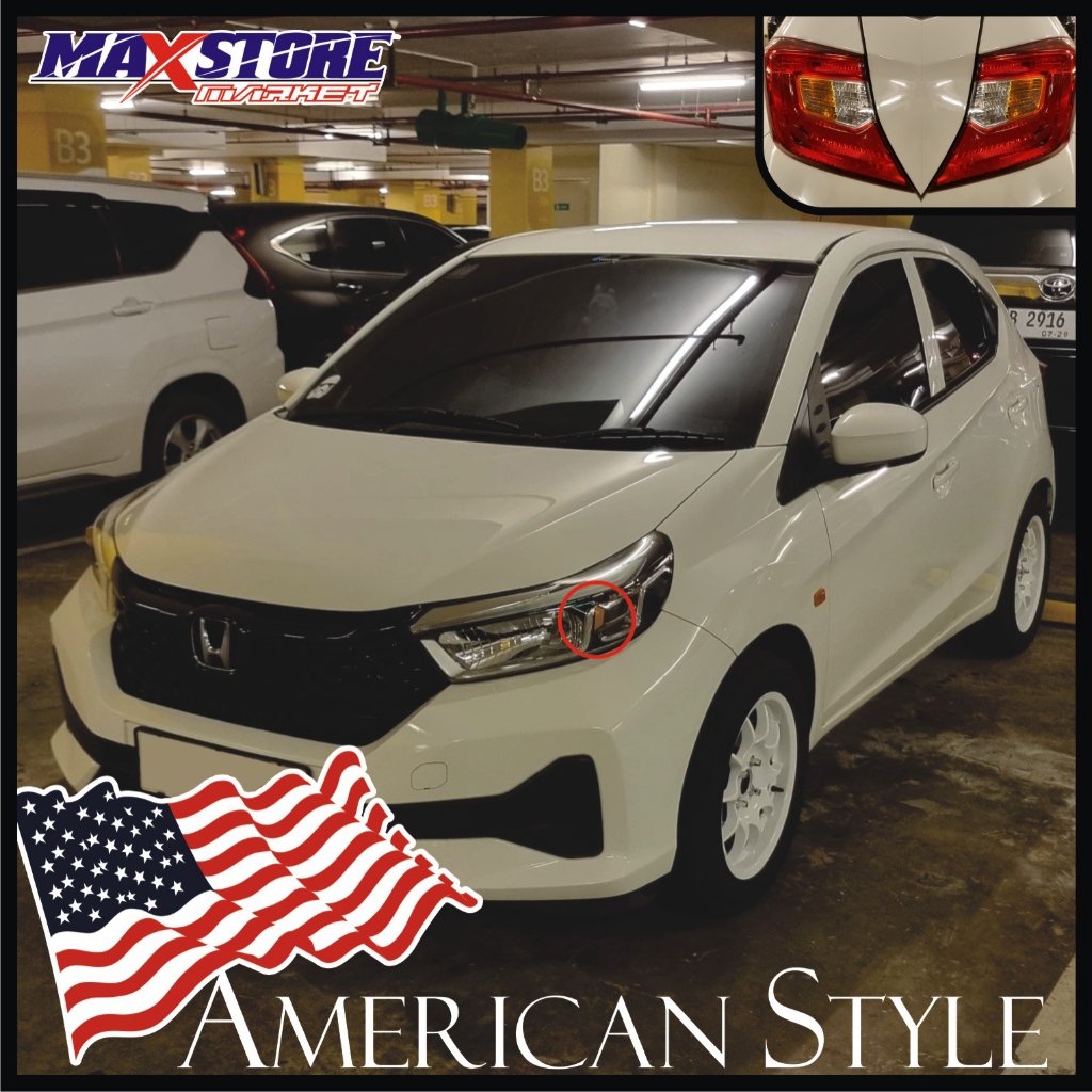 Jual honda brio e satya orange sein sticker / honda brio 2019-2025 sein ...