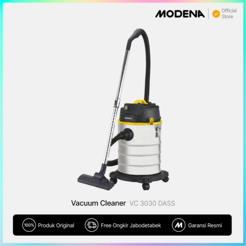 Jual MODENA Vacuum Cleaner VC 2030 3030 DASS Penghisap Debu Basah Kering 20 30 Liter | Shopee ...