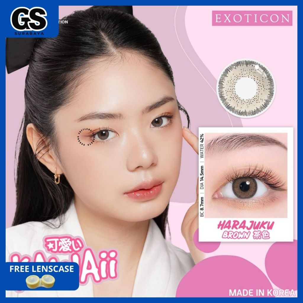 Jual SOFTLENS X2 KAWAII 14,5MM NORMAL & MINUS (-0.50 S/D -6.00) BY X2 ...