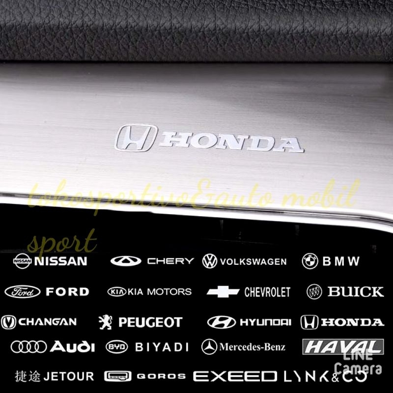 Jual STIKER LOGO LOGAM 3D MOBIL INTERIOR EXTERIOR MOBIL STIKER HIASAN ...