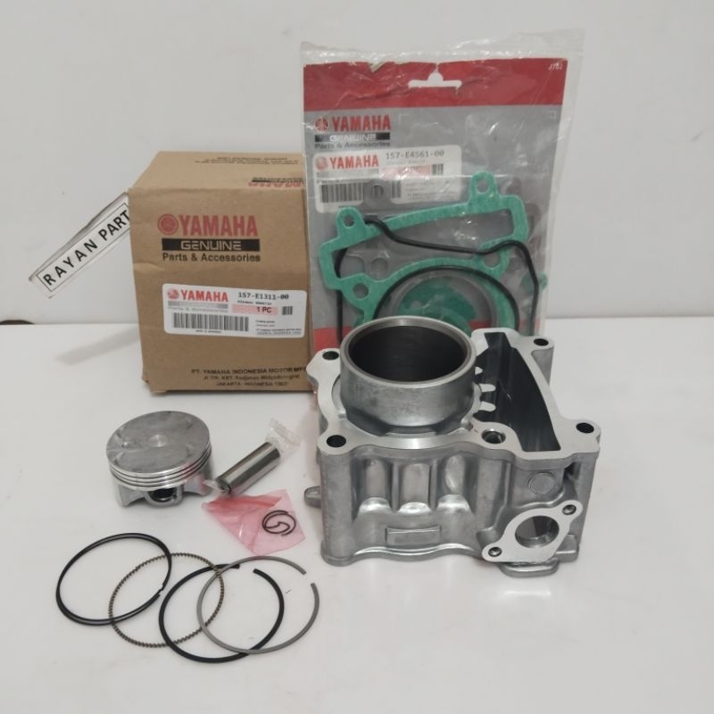 Jual blok seher komplit 1S7 jupiter MX old jupiter MX old jupiter MX 135 blok+piston+top set ...