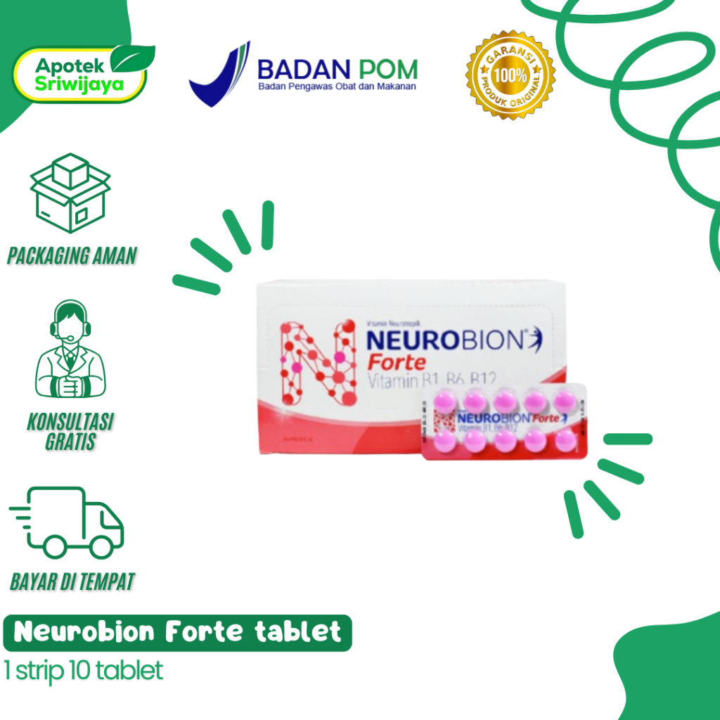 Jual NEUROBION FORTE 10 TABLET | Shopee Indonesia