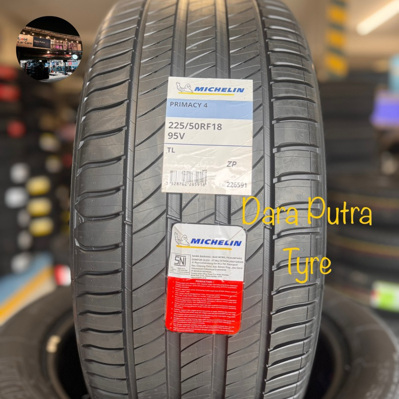 Jual ban mobil 225 50 18 michelin primacy 4 zp RFT ( Run Flat Tire ) 225/50RF18 ( BMW ) | Shopee ...