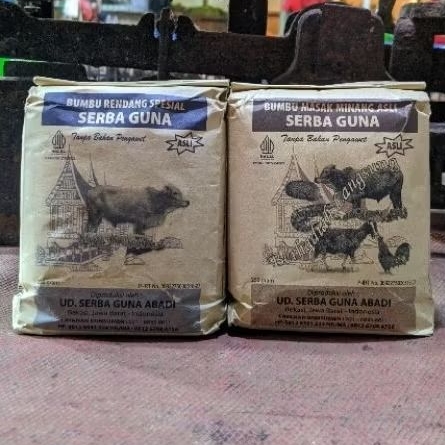 Jual Bumbu Masak Serba Guna Gulai Rendang Minang Asli 250gr | Shopee ...