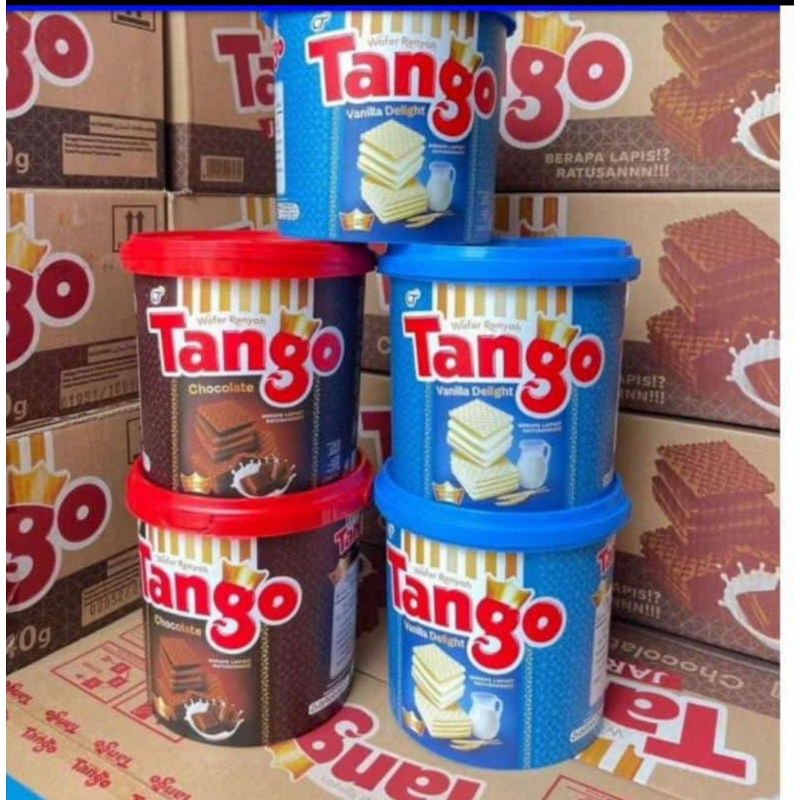 Jual TANGO WAFER KEMASAN JAR 240GR | Shopee Indonesia