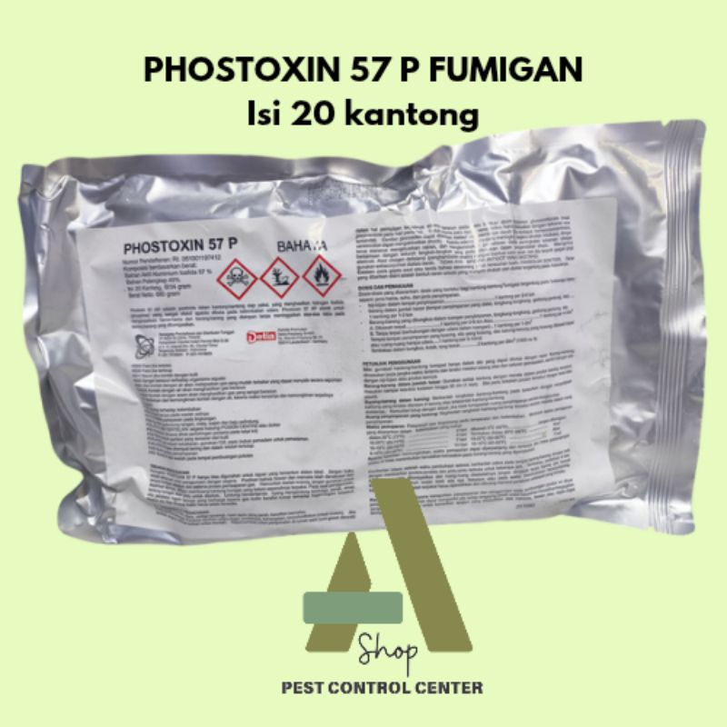 Jual Phostoxin 57 P Fumigan Isi 20 Kantong | Shopee Indonesia