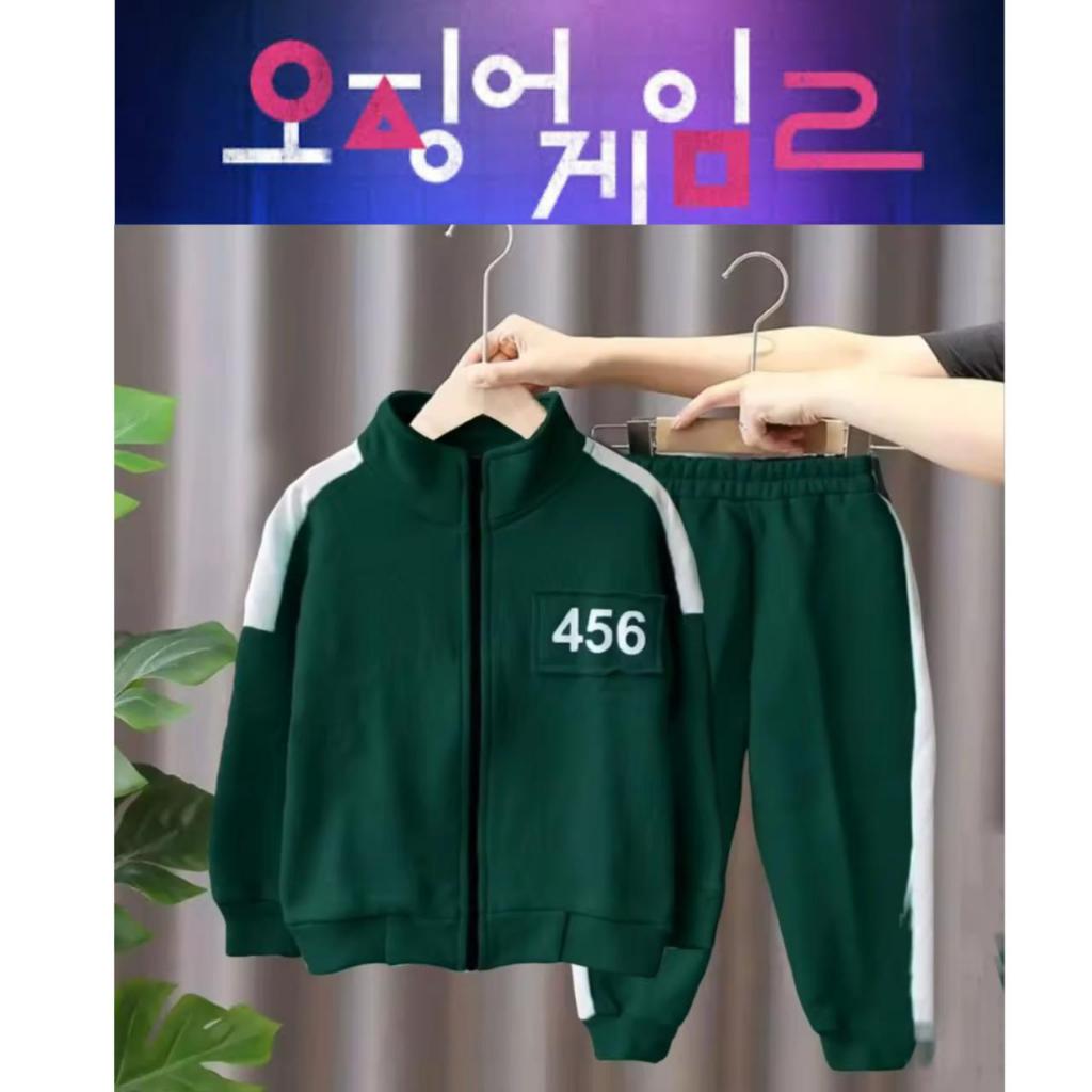 Jual Jaket anak laki laki dan Perempuan Squid game Pakaian anak ...