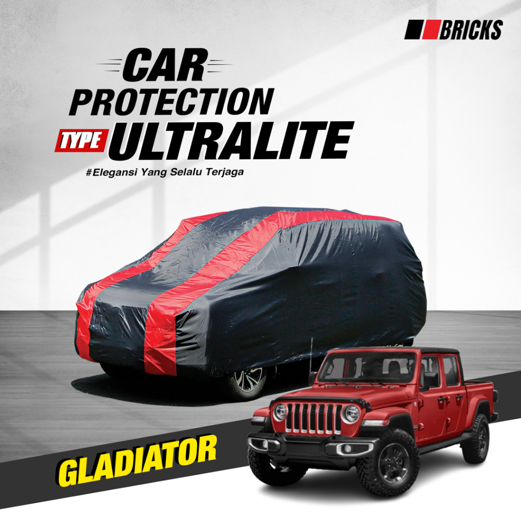 Jual Body Cover Mobil GLADIATOR JEEP Sarung Mobil All New GLADIATOR ...