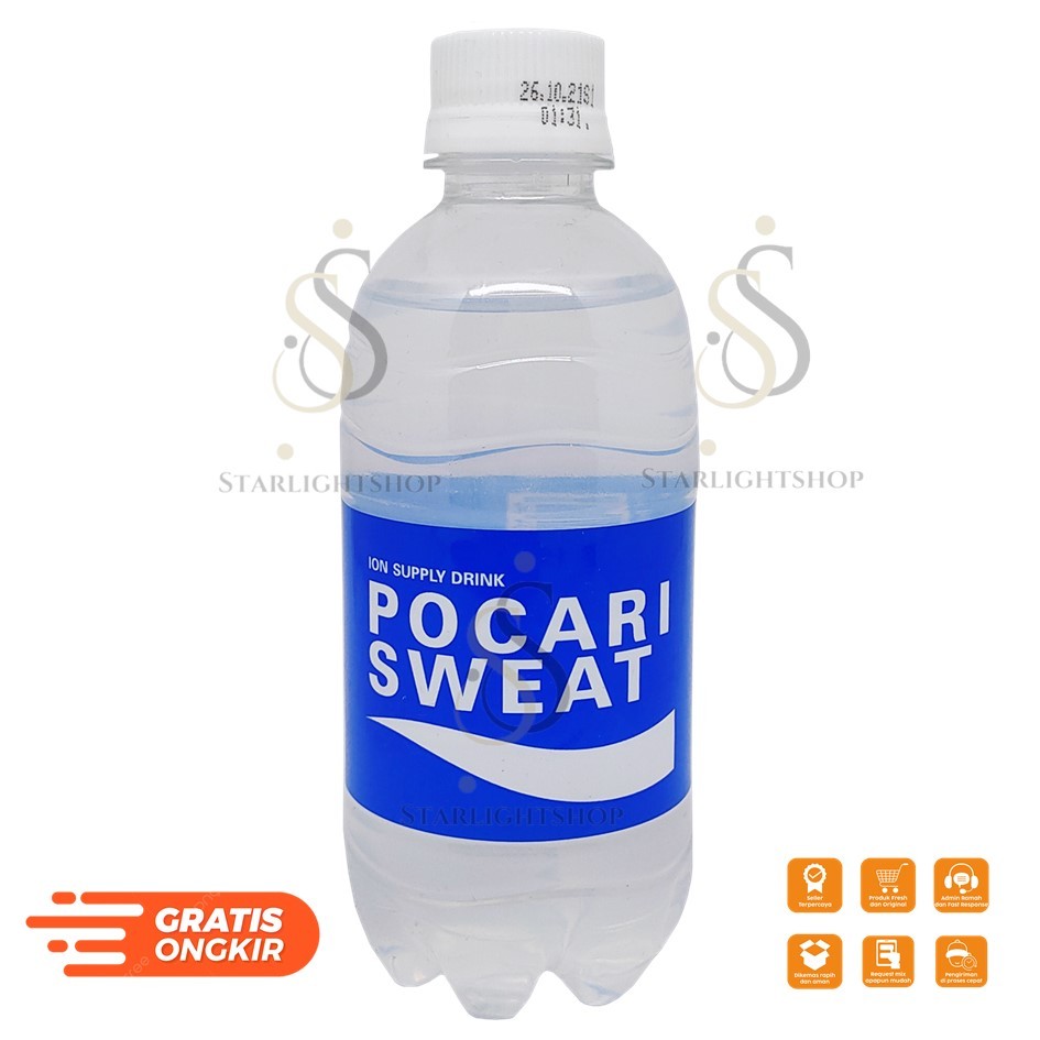 Jual POCARI SWEAT BOTOL MINUMAN ISOTONIK 350ML / POCARI SWEAT BOTOL 350 ...