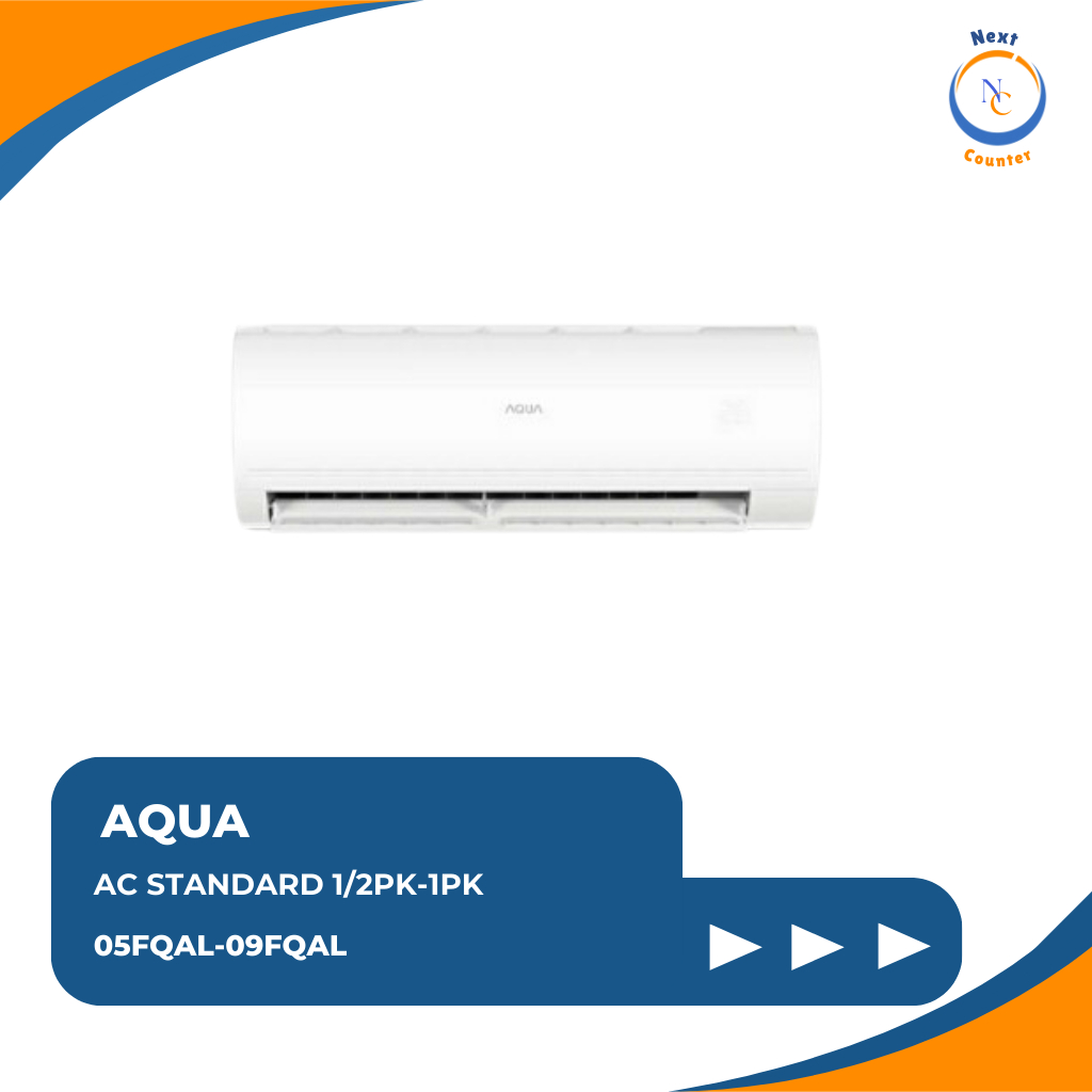 Jual AQUA AC SPLIT AIR CONDITIONER PENDINGIN RUANGAN Standar 1/2PK AQA ...