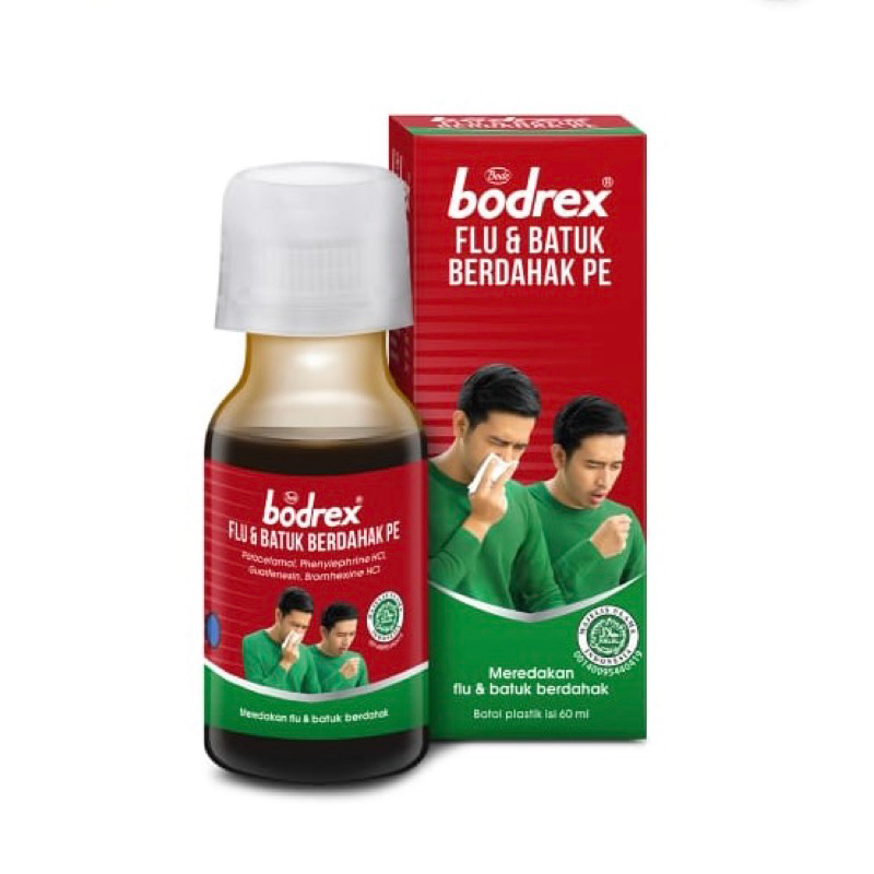 Jual Bodrex flu batuk berdahak 60 ml ( obat batuk berdahak ) | Shopee ...