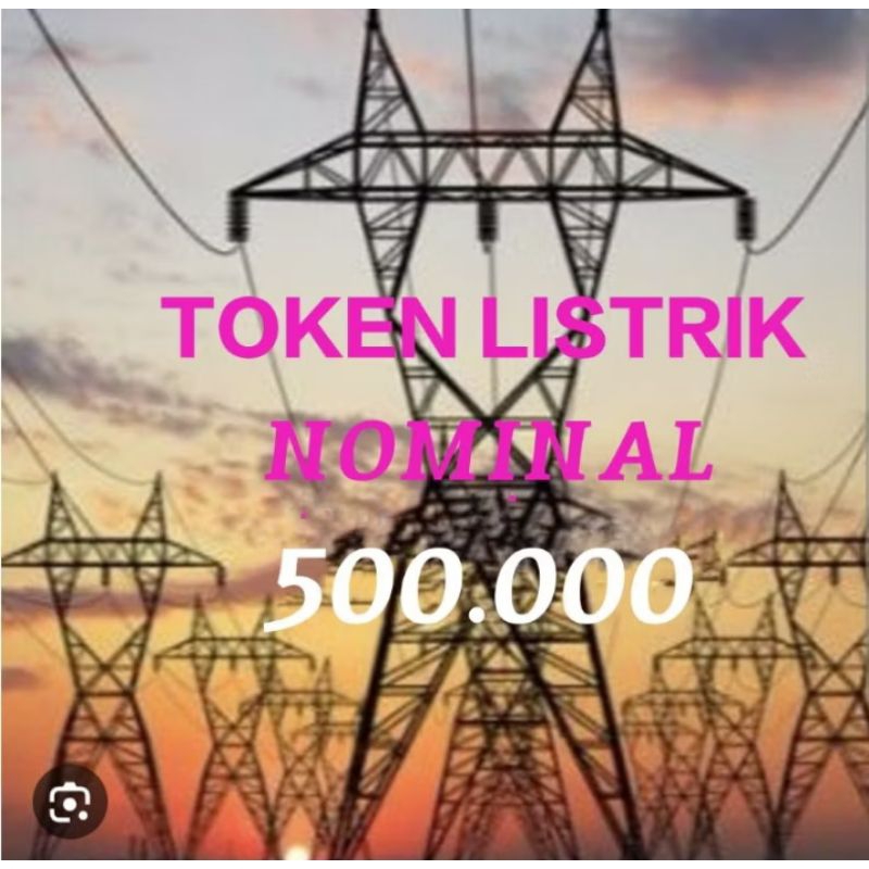 Jual token listrik 500rb | Shopee Indonesia