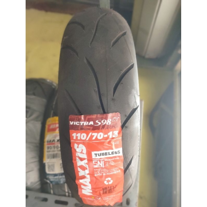 Jual BAN TUBLES MAXIS VITRA 110/70-13 buat nmax depan | Shopee Indonesia