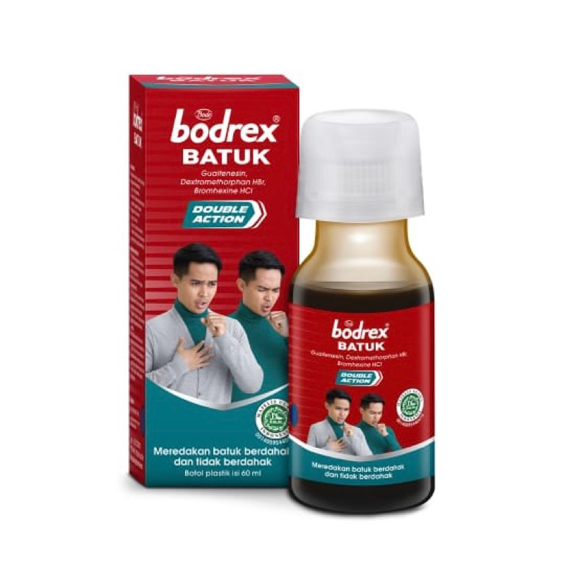 Jual Bodrex batuk double action 60 ml ( obat batuk kering dan batuk ...