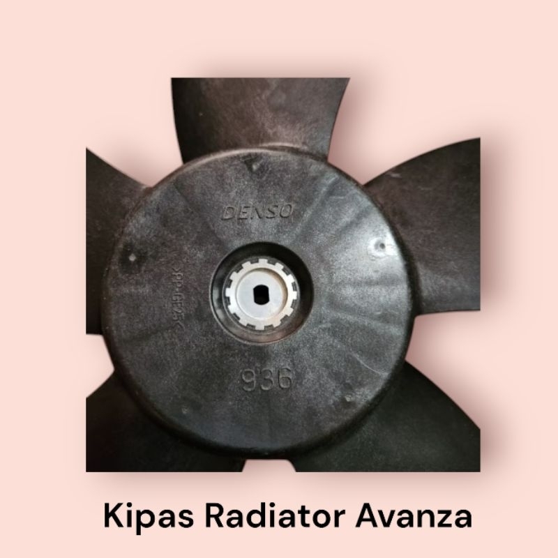 Jual Kipas fan radiator toyota avanza veloz rush grand max 5daun asli ...