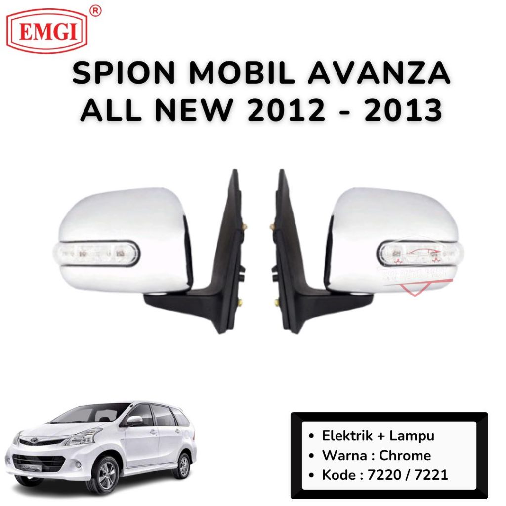 Jual EMGI - SPION MOBIL AVANZA ALL NEW 2012 - 2013 - ELEKTRIK + LAMPU ...