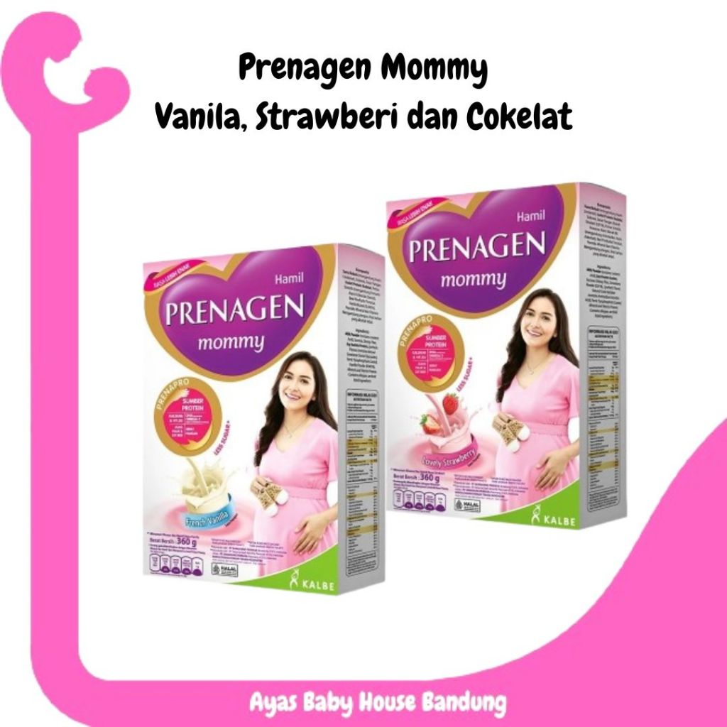Jual Prenagen Mommy / Emesis / Lactamom Rasa Cokelat / Vanilla / Stawberry Ukuran 360/400gr ...