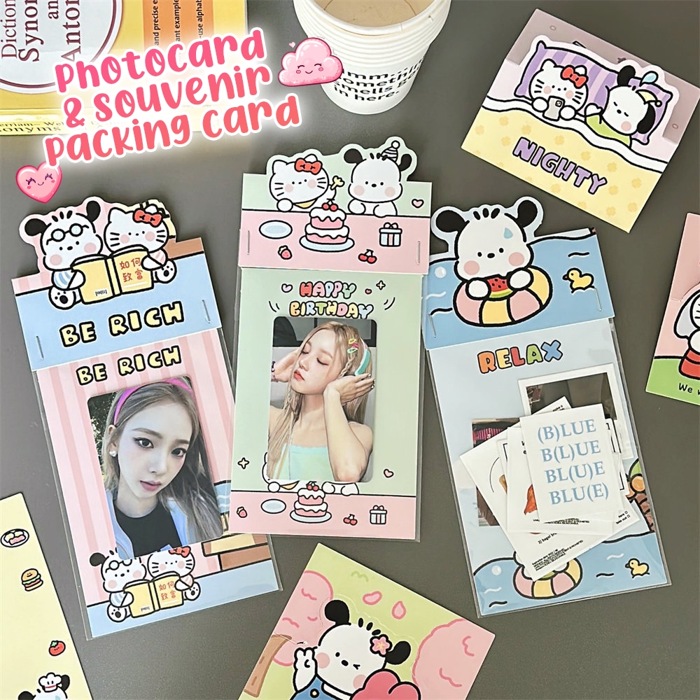 Jual Kartu Alas Packing Photo Card Souvenir Kartu Ucapan Ulang Tahun ...