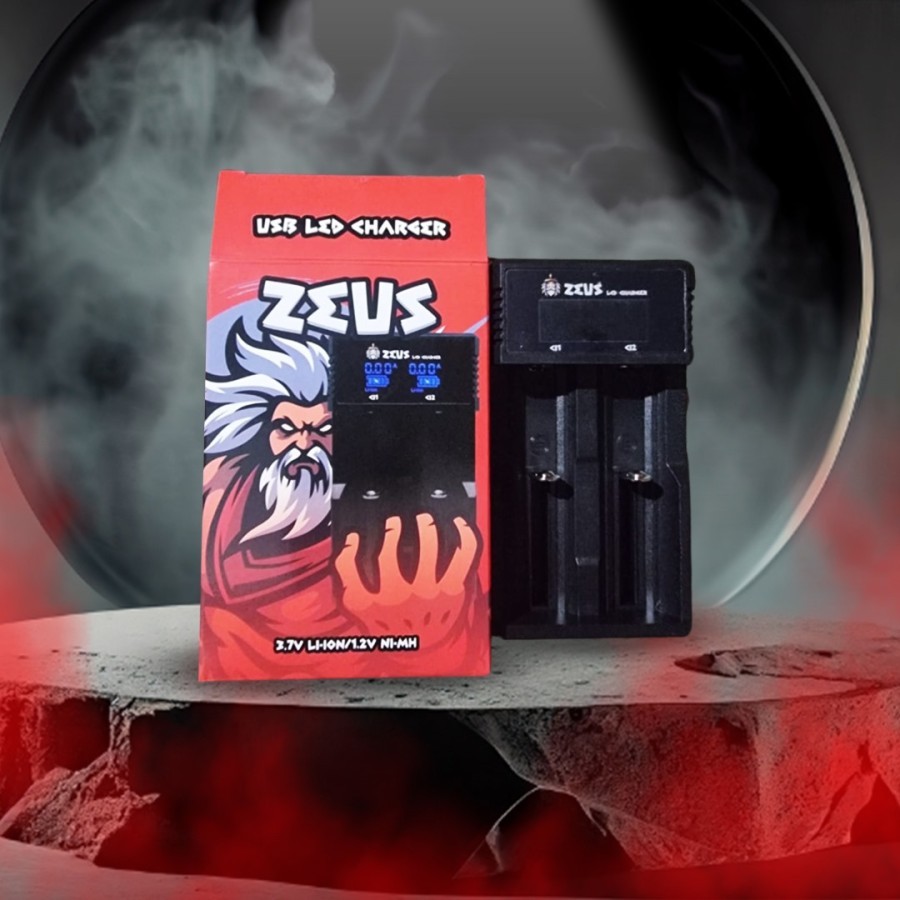 Jual Zeus LED Charger 2 Slot Battery Charger / Charger Zeus LED LCD Fast Charging | Shopee Indonesia