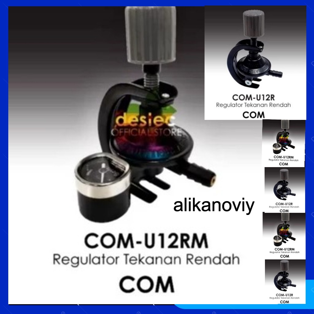 Jual Regulator Destec Tekanan Rendah Com U 12RM & Com U 12R (Ada Indikator Gas dan Tidak ada ...