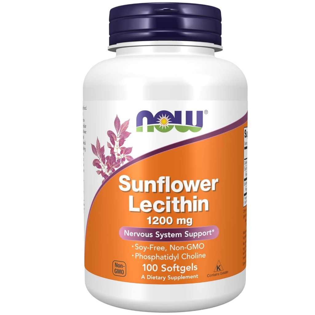 Jual Now Foods Non GMO Lecithin, 1200mg, Softgels | Shopee Indonesia
