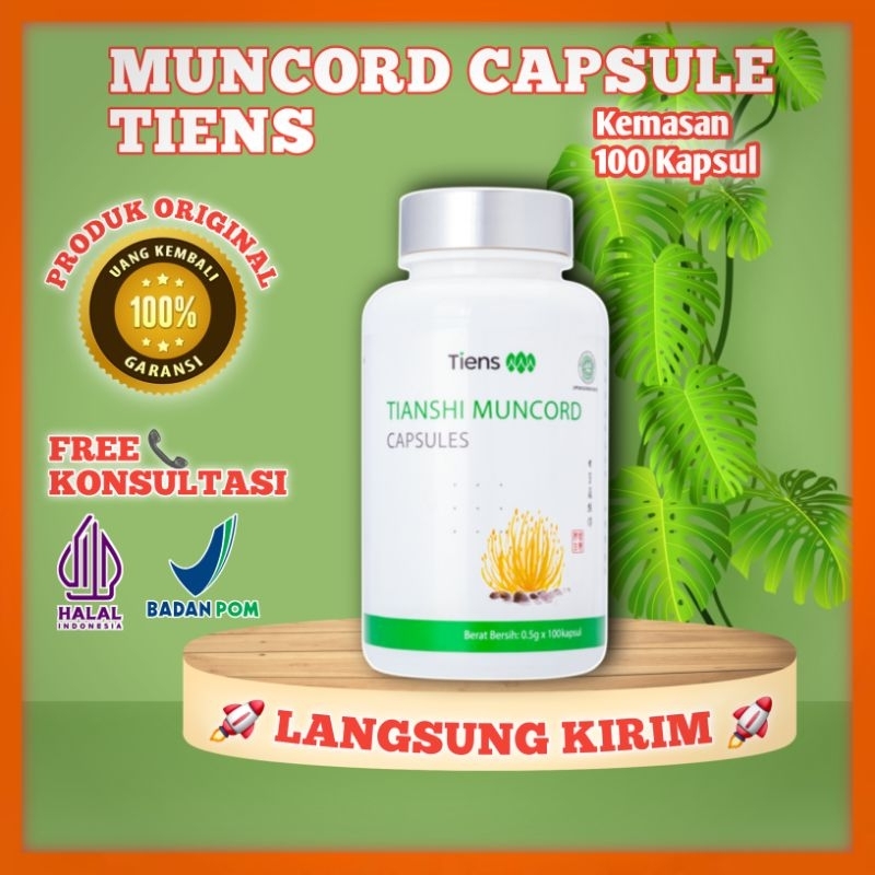 Jual Muncord Capsule Suplementasi Herbal Tiongkok TCM | Shopee Indonesia